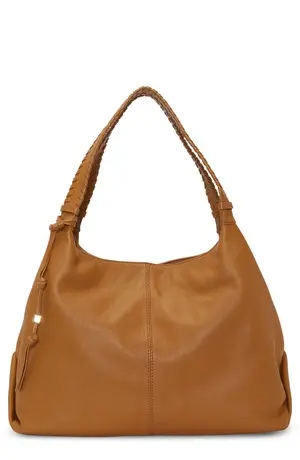 Vince Camuto Corin Leather Tote Aged Rum