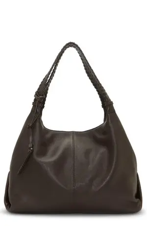 Vince Camuto Corin Leather Tote Root Beer