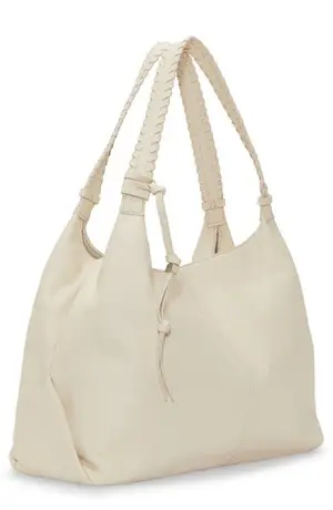 Vince Camuto Corin Leather Tote - Warm Vanilla