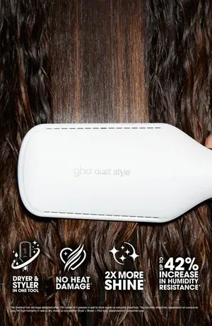 GHD Duet Style 2-in-1 Hot Air Styler - White