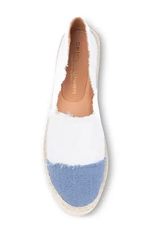 PATRICIA GREEN Maui Espadrille - White/denim