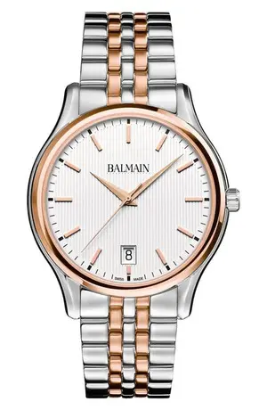 BALMAIN WATCHES Beleganza Gent Two-tone Bracelet Watch - Stainless Steel/rose Gold