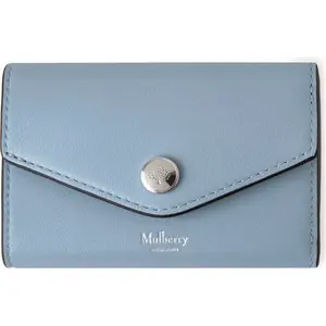Mulberry Folded Multi-card Wallet Poplin Blue