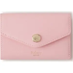 Mulberry Folded Multi-card Wallet Powder Rose
