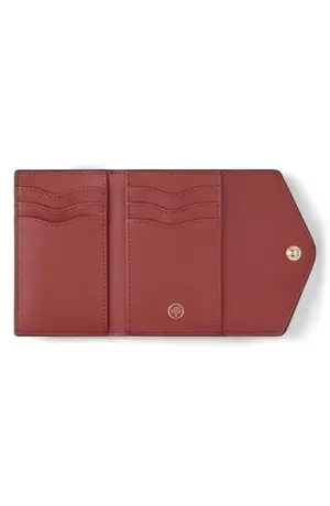 Mulberry Folded Multi-card Wallet - Rust