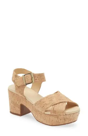 CHOCOLAT BLU Platform Sandal - Cork