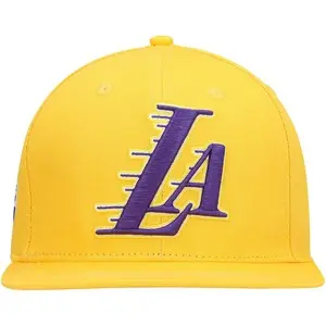 PRO STANDARD Los Angeles Lakers Team Logo Snapback Hat