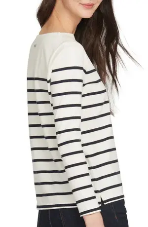 Barbour Bradley Long Sleeve Top - Cloud/navy