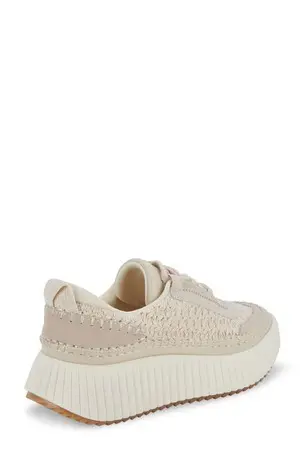 Dolce Vita Dolen Platform Sneakers - Sandstone Knit