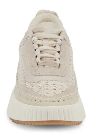 Dolce Vita Dolen Platform Sneakers - Sandstone Knit