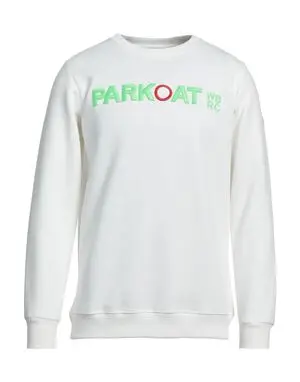 PARKOAT Sweatshirt With Embroidered Logo - White