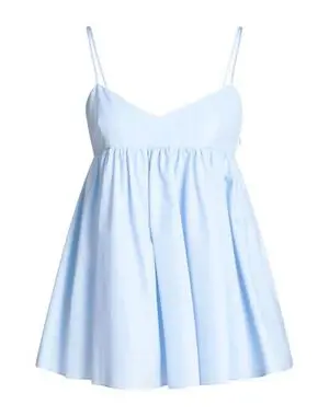 Aspesi Peplum Top - Blue