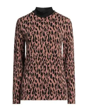 Wolford Leopard-print Jersey T-shirt - Beige