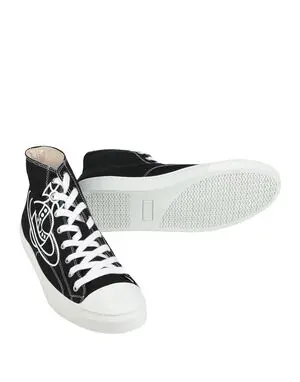 VIVIENNE WESTWOOD High Top Canvas Sneakers