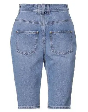Balmain Denim Bermuda Shorts