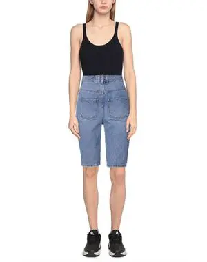 Balmain Denim Bermuda Shorts