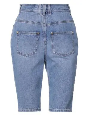 Balmain Denim Bermuda Shorts