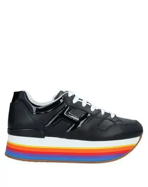 Hogan Leather Low-top Sneakers - Black