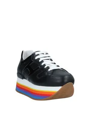 Hogan Leather Low-top Sneakers - Black