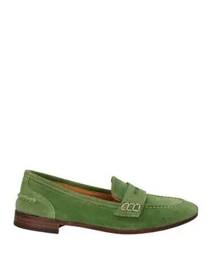 CALPIERRE Leather Loafers - Green