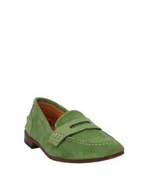 CALPIERRE Leather Loafers - Green