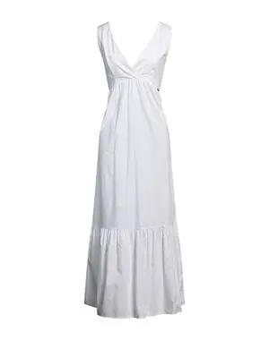 LIU •JO Cotton Maxi Dress - White