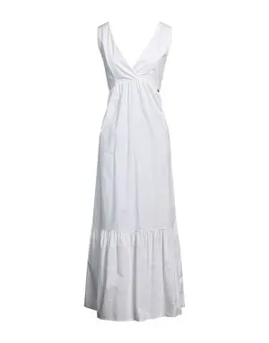 LIU •JO Cotton Maxi Dress - White