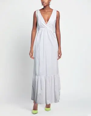 LIU •JO Cotton Maxi Dress - White