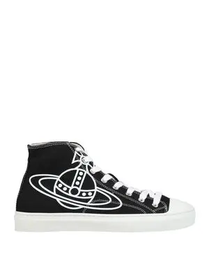 VIVIENNE WESTWOOD Plimsoll High Top Sneakers - Black