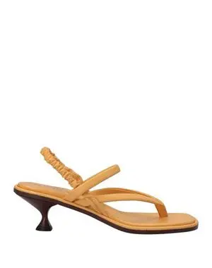 TOD'S Slingback Thong Sandals - Yellow