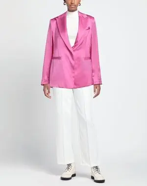 True Royal Viscose Blazer - Pink