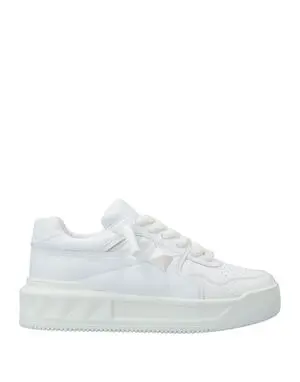 Valentino Garavani Leather Low-Top Sneakers White