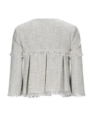 Elisabetta Franchi Tweed Jacket - White