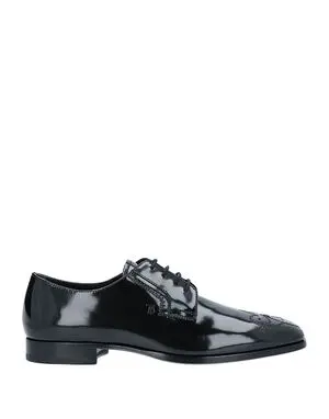 TOD'S Lace-up Glossed-leather Derby Shoes