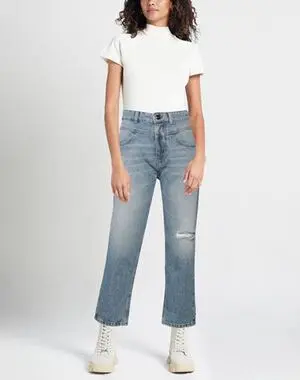 SEMICOUTURE Cotton Denim Mom Jeans