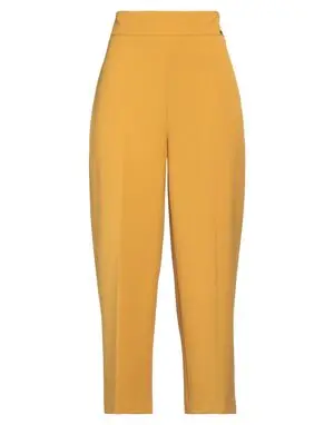 ANGELO MARANI Straight Leg Pants - Ocher
