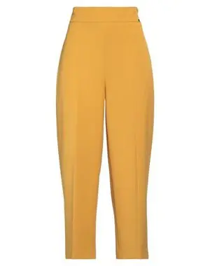 ANGELO MARANI Straight Leg Pants - Ocher