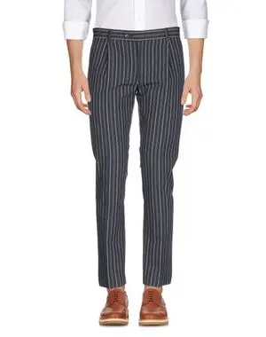 DANIELE ALESSANDRINI Striped Seersucker Trousers