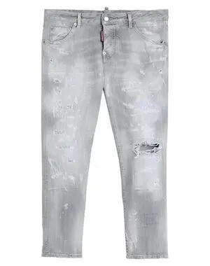 Dsquared2 Boyfriend Fit Jeans - Grey
