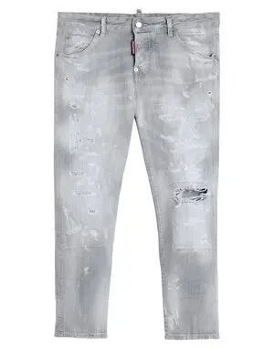 Dsquared2 Boyfriend Fit Jeans - Grey