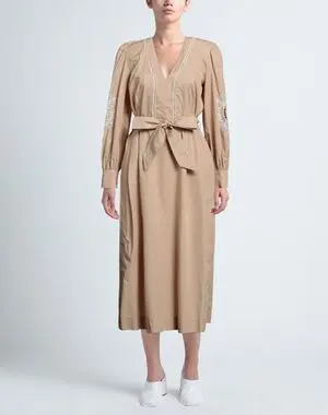 TWINSET Midi Dress In Cotton