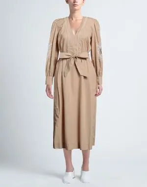 TWINSET Midi Dress In Cotton