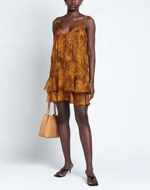 Dsquared2 Ruched Floral-print Top
