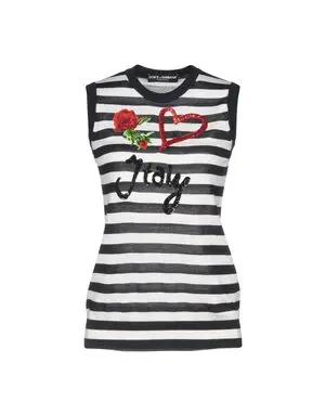 Dolce & Gabbana Cashmere And Silk Sleeveless Sweater