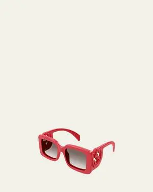 Gucci Gg Rectangle Sunglasses