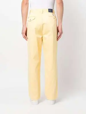 Polo Ralph Lauren Whitman Pleated Chino Trousers - Yellow