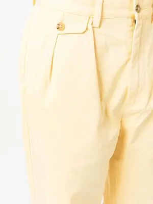 Polo Ralph Lauren Whitman Pleated Chino Trousers - Yellow