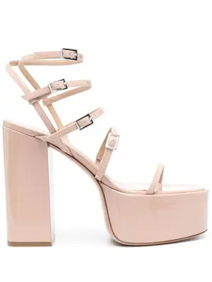 Paris Texas 135mm Jessica Platform-sole Sandals - Neutrals