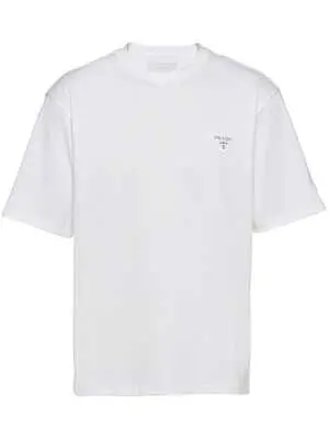 Prada Logo-patch Short-sleeve T-shirt