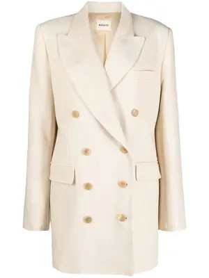 Khaite Collared Blazers For Women